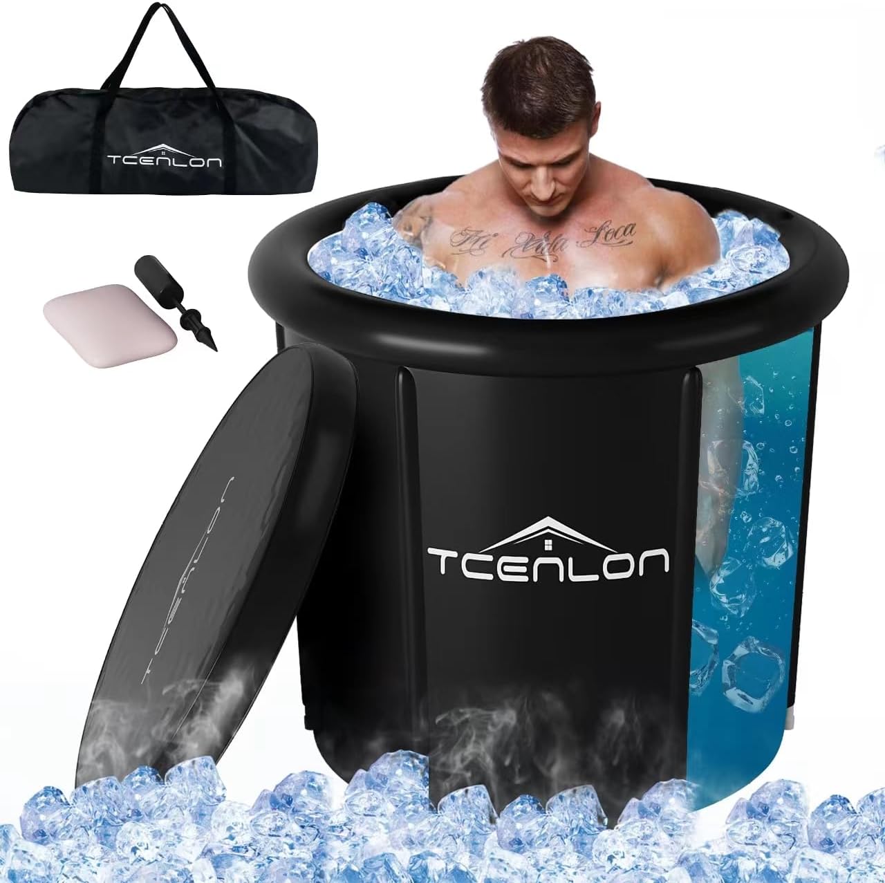 ICEBATH Ice Bath Tub, Cold Plunge Tub Outdoor, Ice Bath Tub for ...
