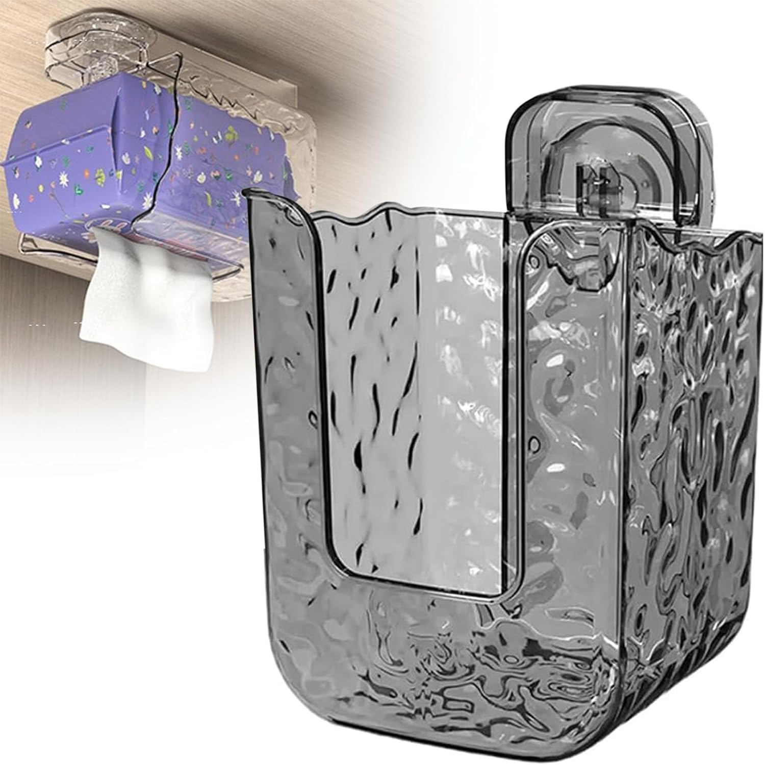 Amazon.com: Multifunctional Anti-Glue Glacier Pattern Tissue Box ...