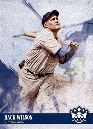 Amazon.com: 2018 Panini Diamond Kings #43 Hack Wilson Chicago Cubs ...