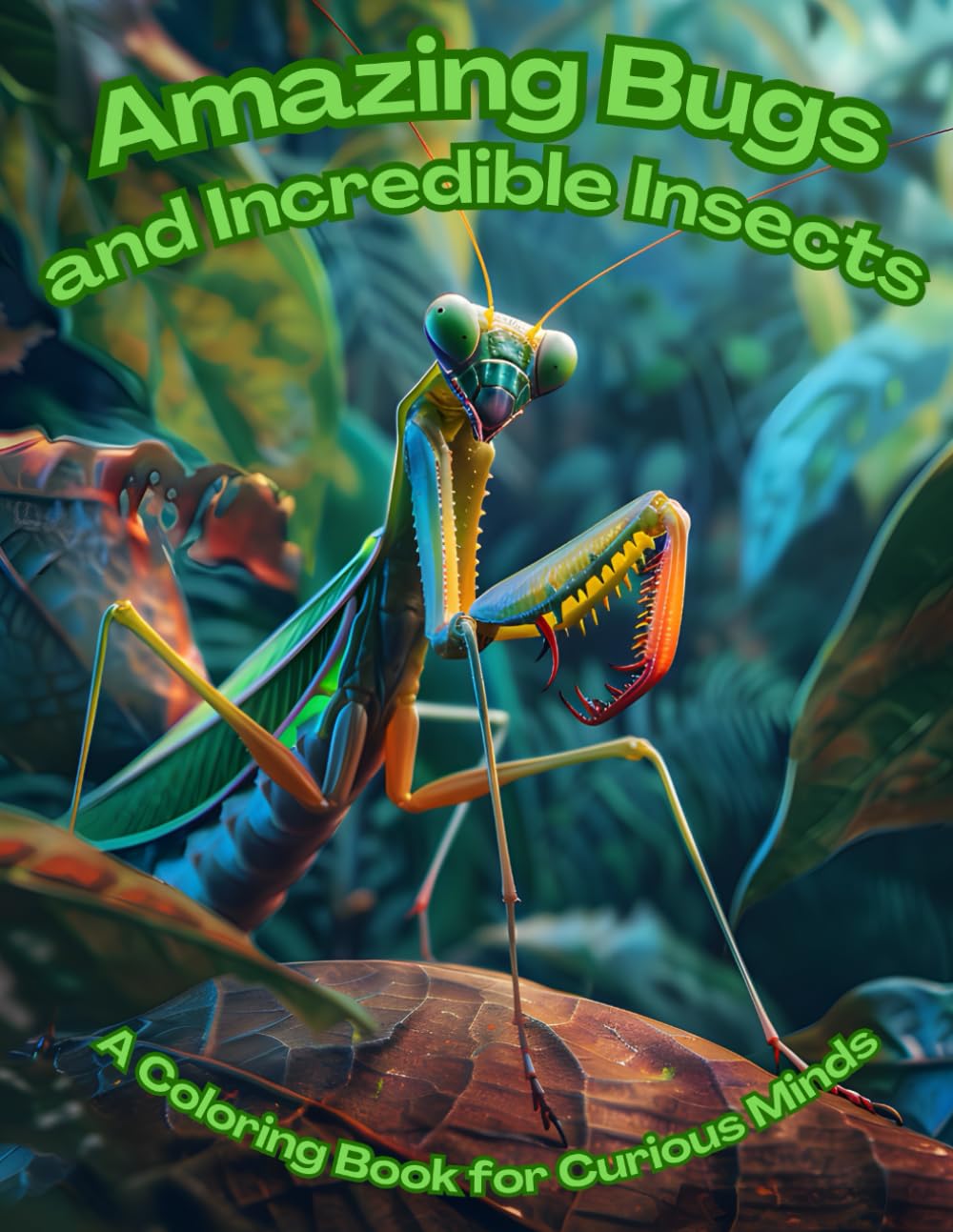 Amazing Bugs and Incredible Insects - A Coloring Book for Curious Minds ...