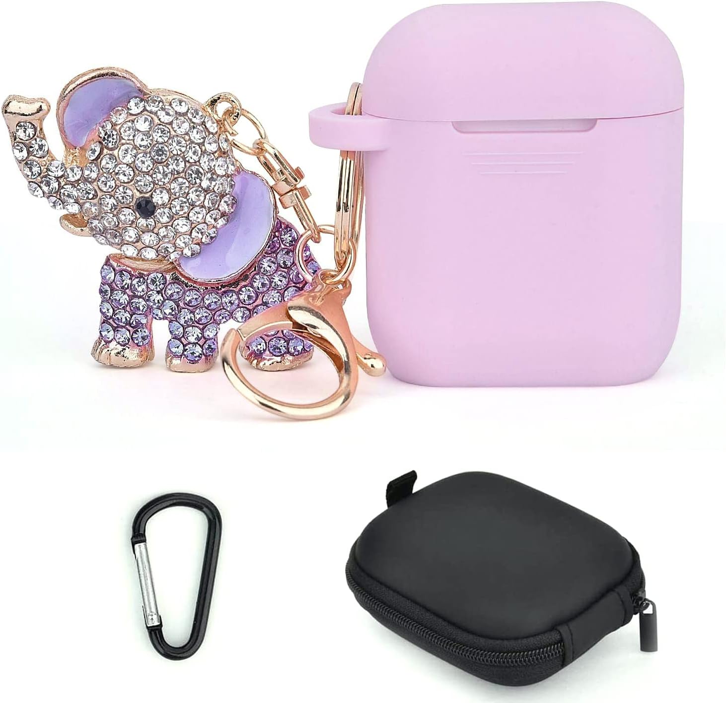 Amazon.com: Compatible for Airpods Case Keychain TOROTOP Silicone ...