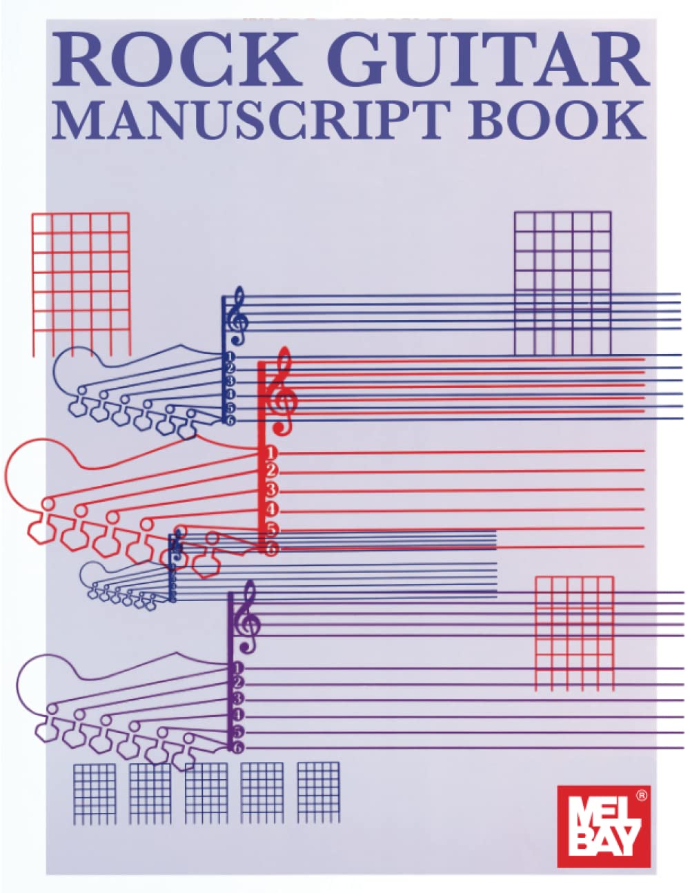 Amazon.com: Rock Guitar Manuscript Book: 9781513471877: Bay, William: Books