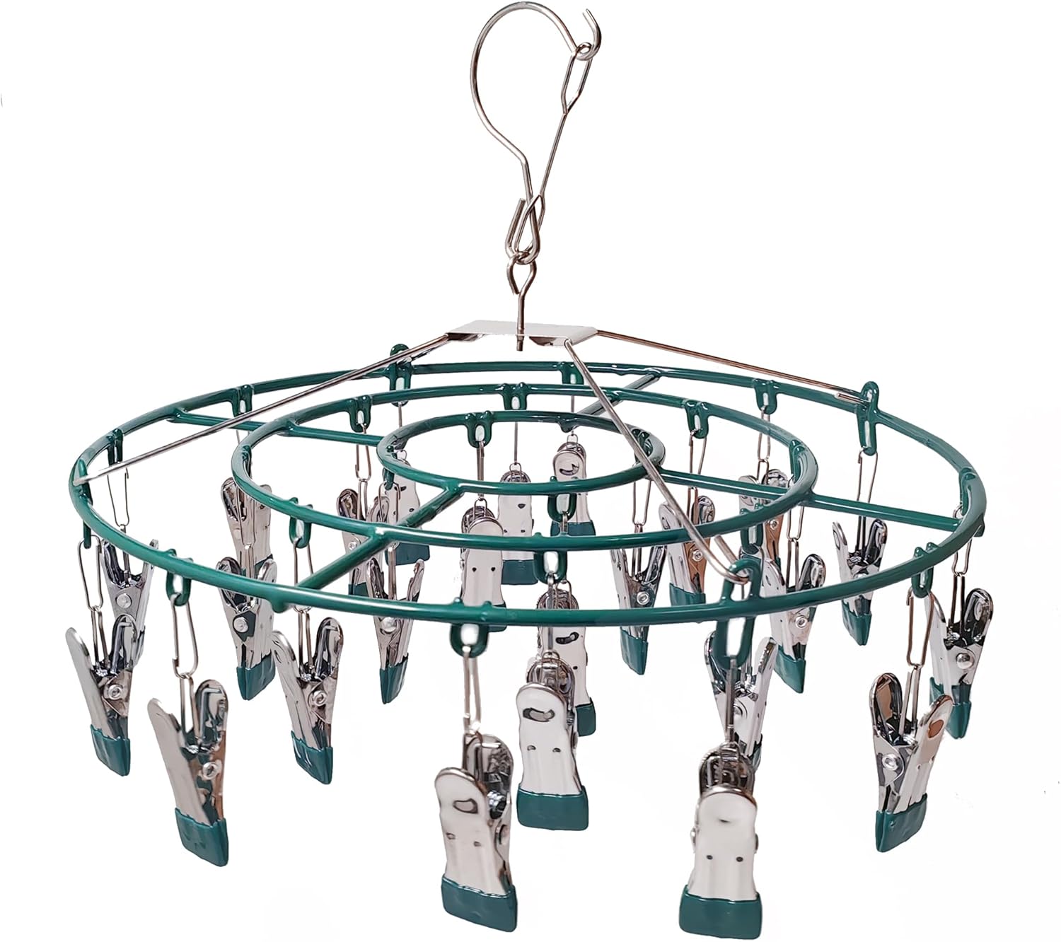 Amazon.com: Clothes Drying Rack,Clothes Sock Underwear Hanger with 24 ...