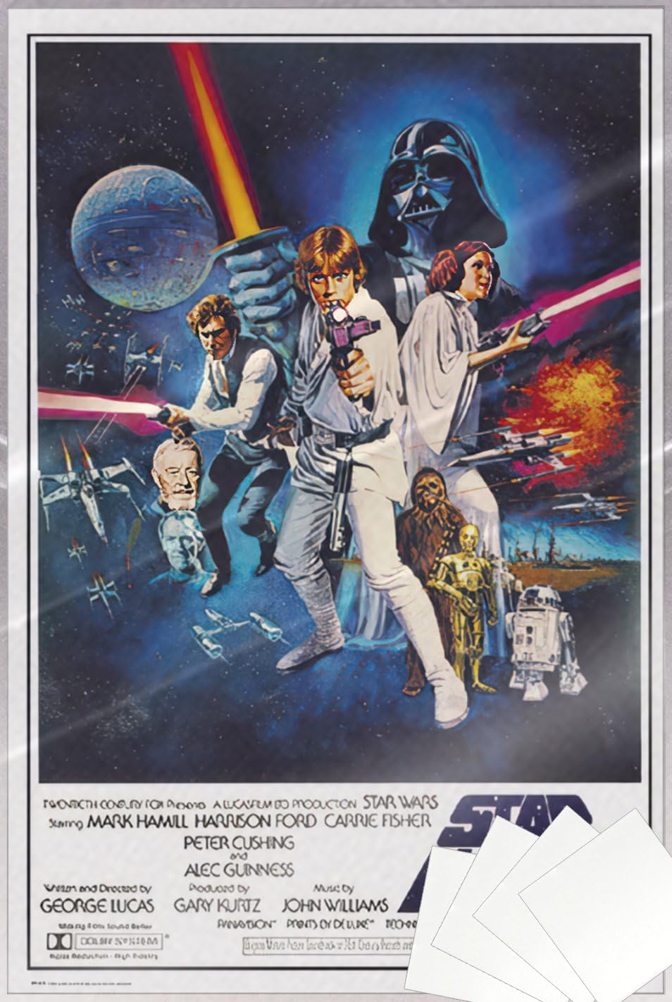 Amazon.com: Star Wars - Episode IV - A New Hope - Movie Poster Print ...