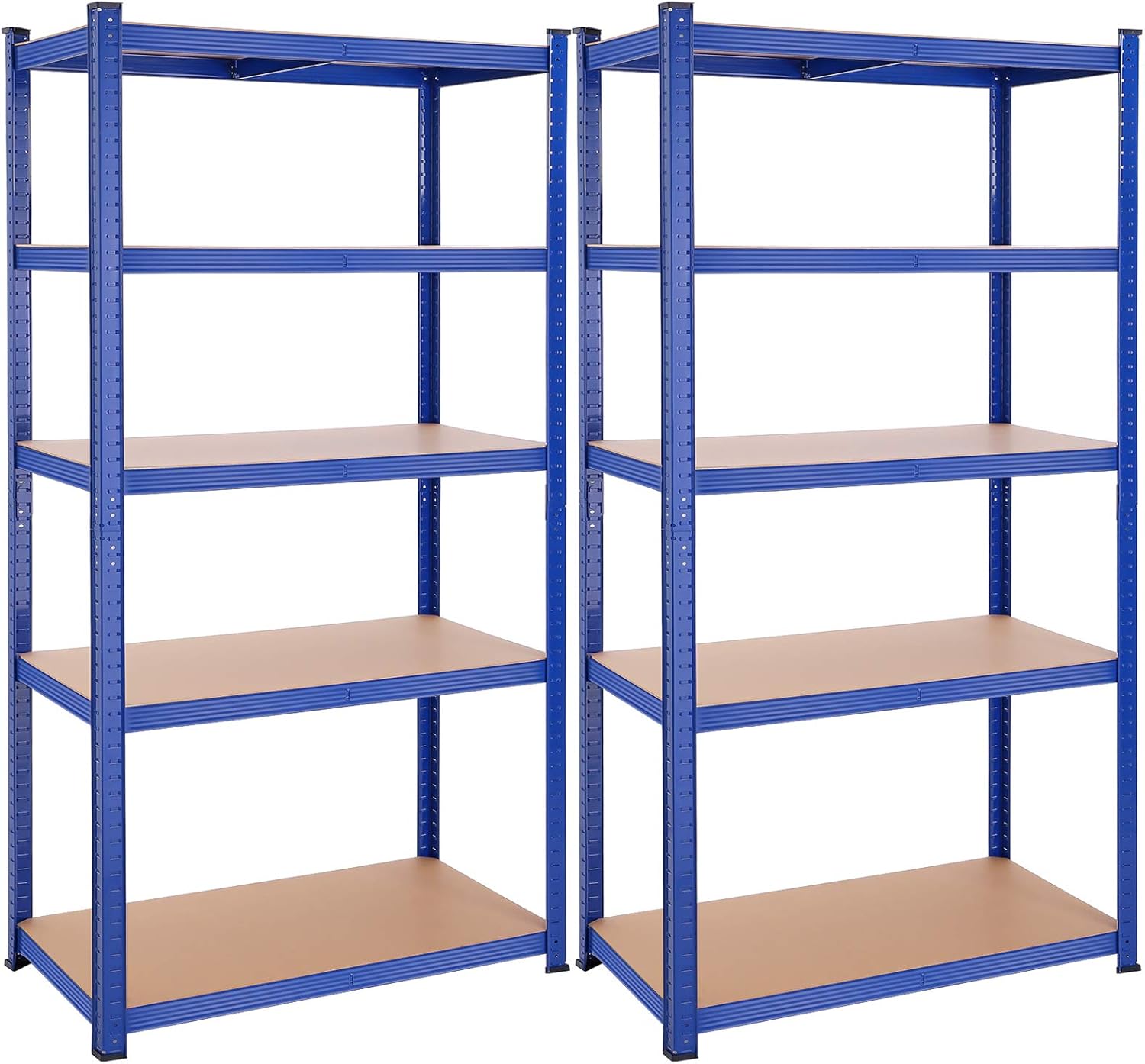 SONGMICS 5 Tier Shelving Units Set Of 2 200 X 100 X 50 Cm Max Load