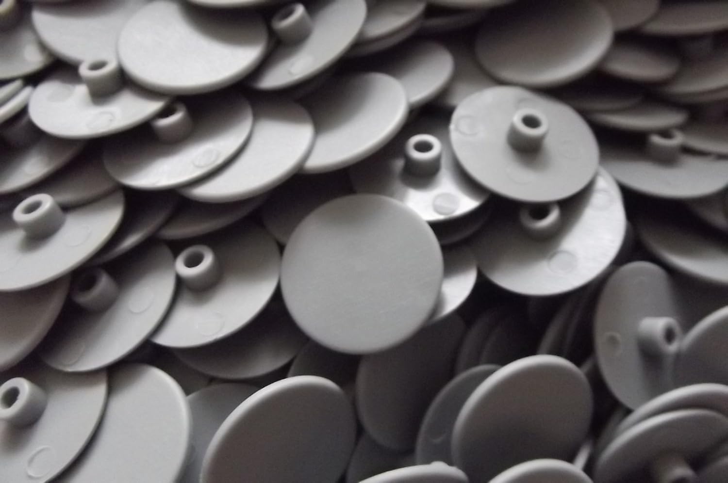 Suki Hardware 12 Grey Plastic Trim Cover CAPS for MINIFIX HOUSINGS ...