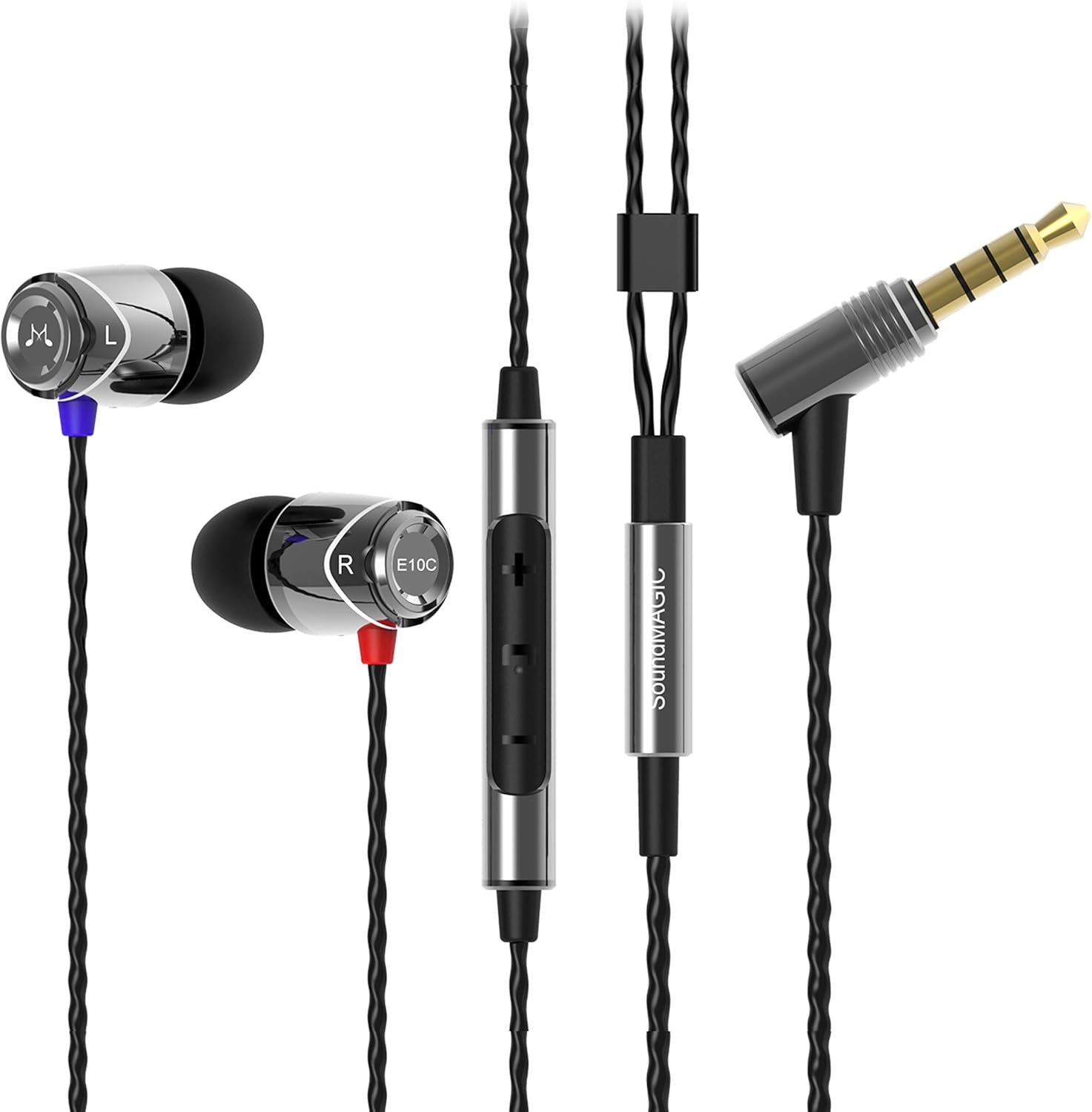 SoundMAGIC E10C High Fidelity Earphones smartphone earbuds In Ear Sound ...
