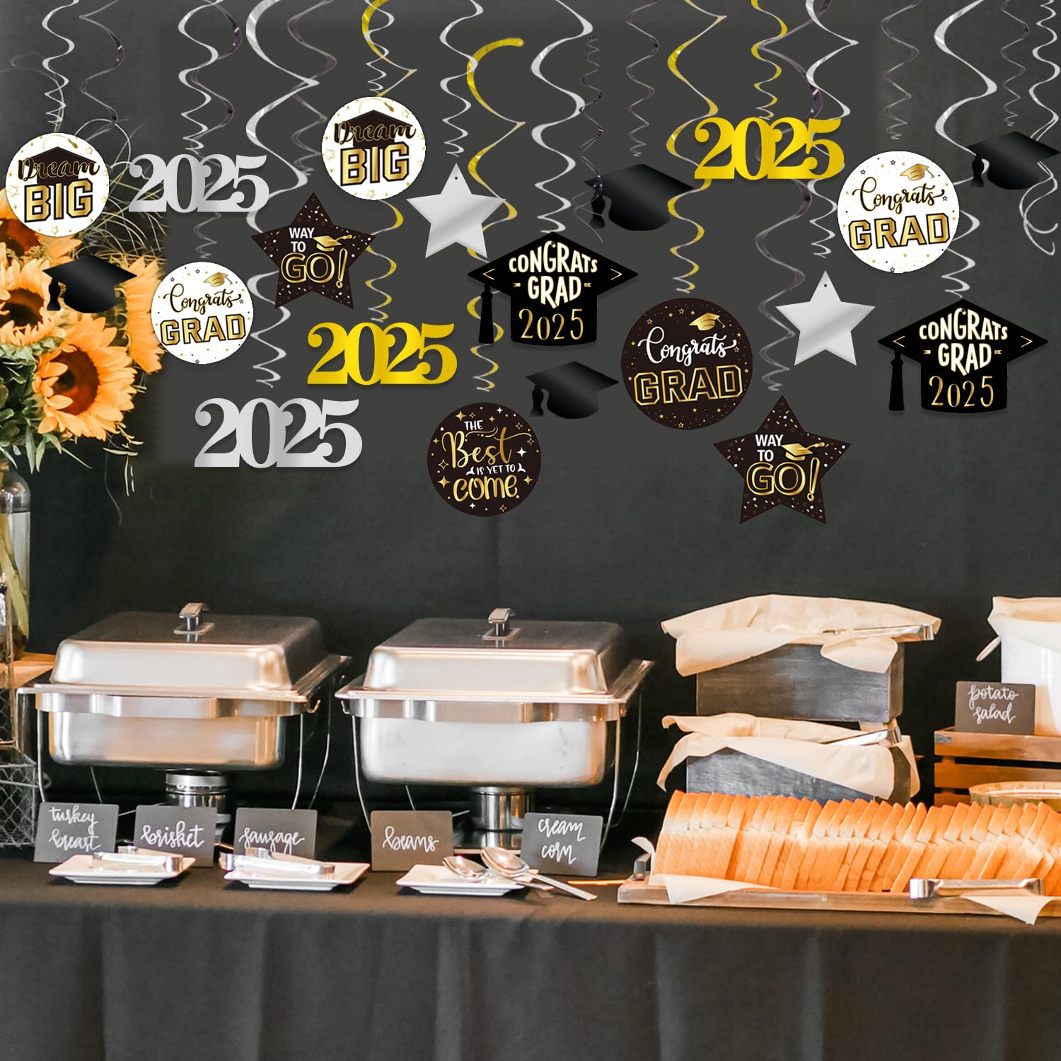 Snapklik.com : GOER 30 Pcs 2025 Graduation Party Supplies
