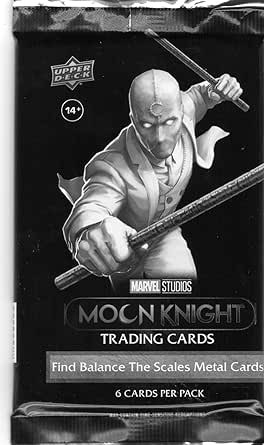 Upper Deck Marvel Moon Knight Trading Cards Pack at Amazon's ...