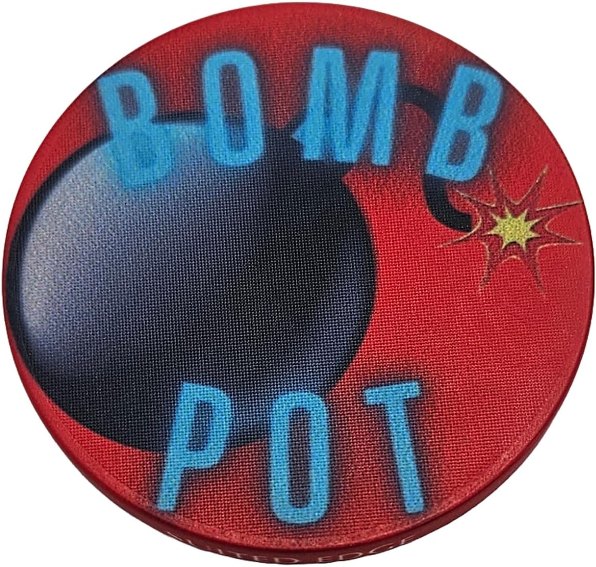 Amazon.com : Bomb Pot Button for Texas Hold 'Em or Omaha Poker. Double ...