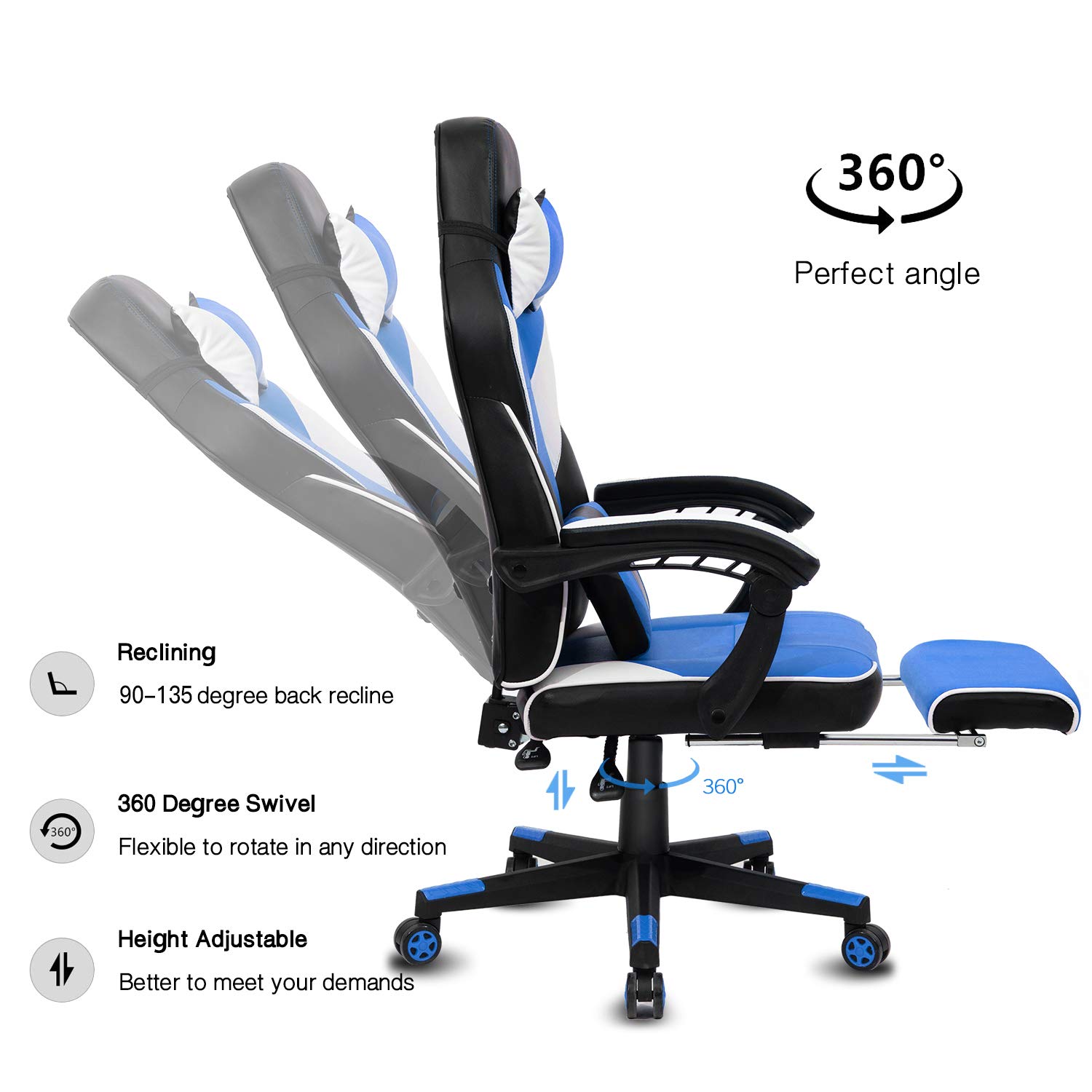 135 Degree Angle Chair