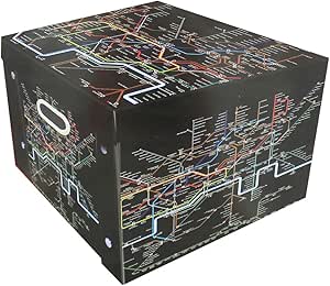 Robert Frederick Black London Underground Collapsible Storage Box ...