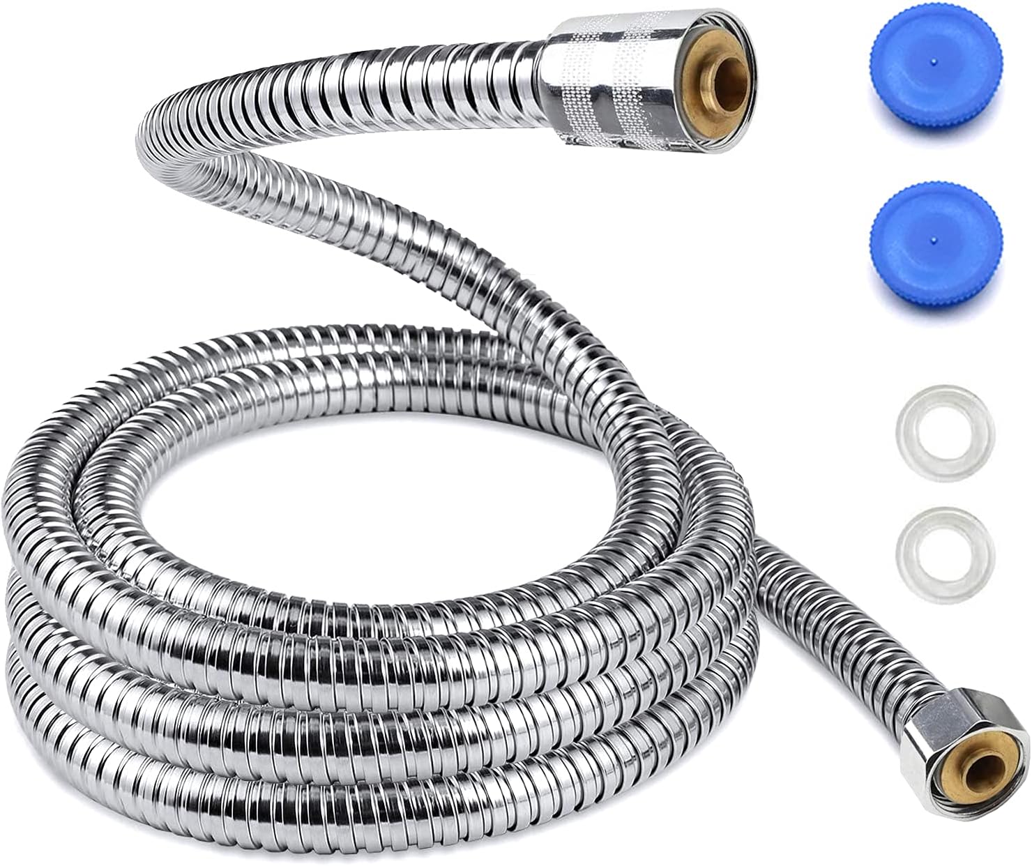 YADIMI Universal Shower Hose, 3m Premium Stainless Steel Replacement ...