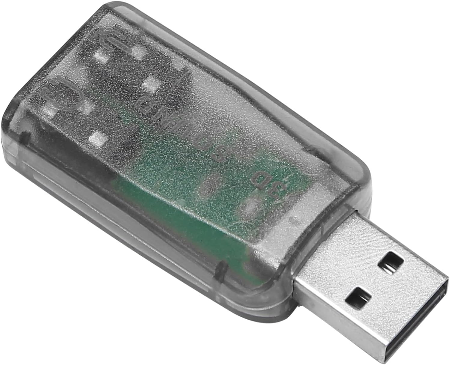 Amazon.com: Pasuihcay USB to 3.5mm Mic Headphone Jack Stereo Headset 3D ...