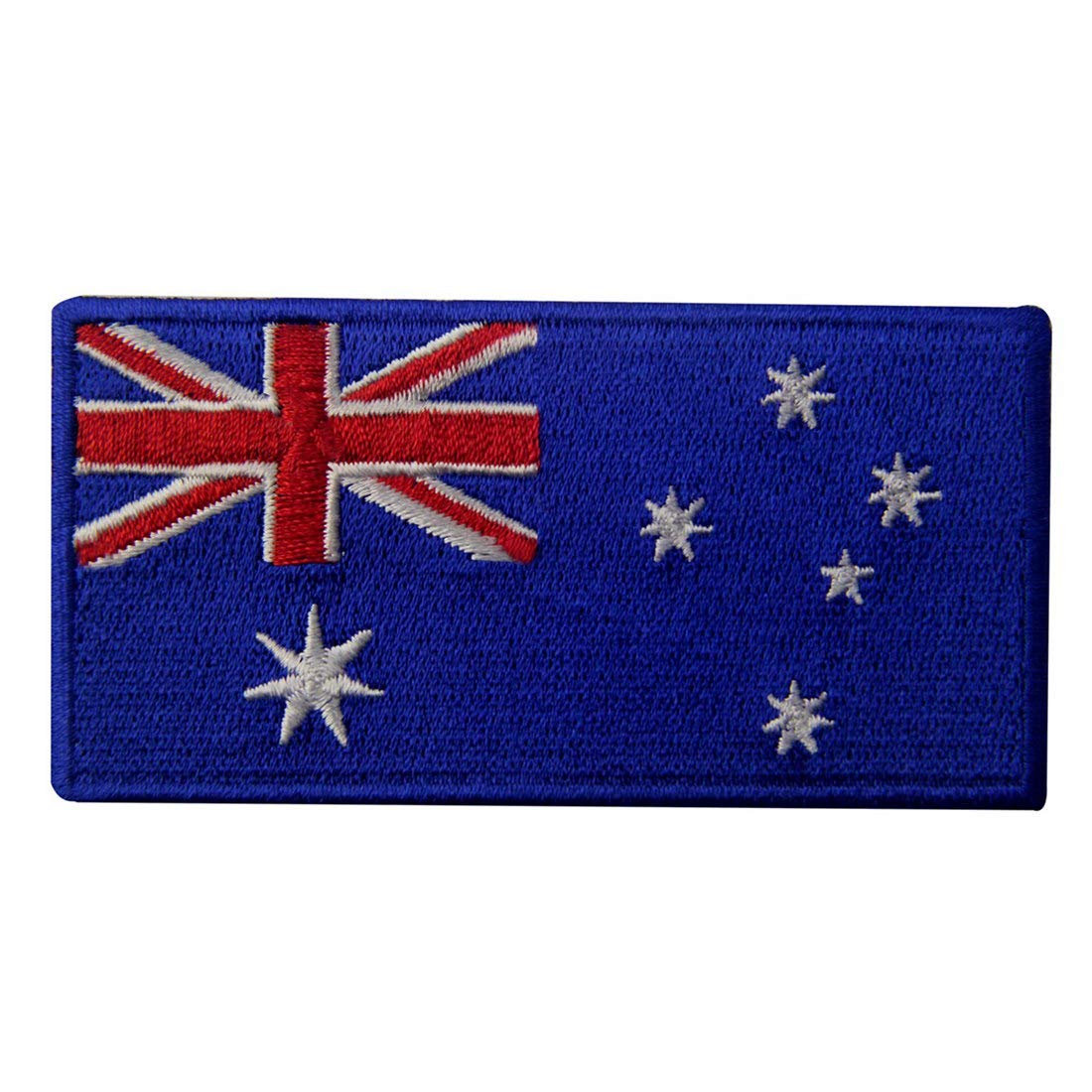 Amazon.com: Australia Flag Embroidered Patch Australian Iron On Sew On ...