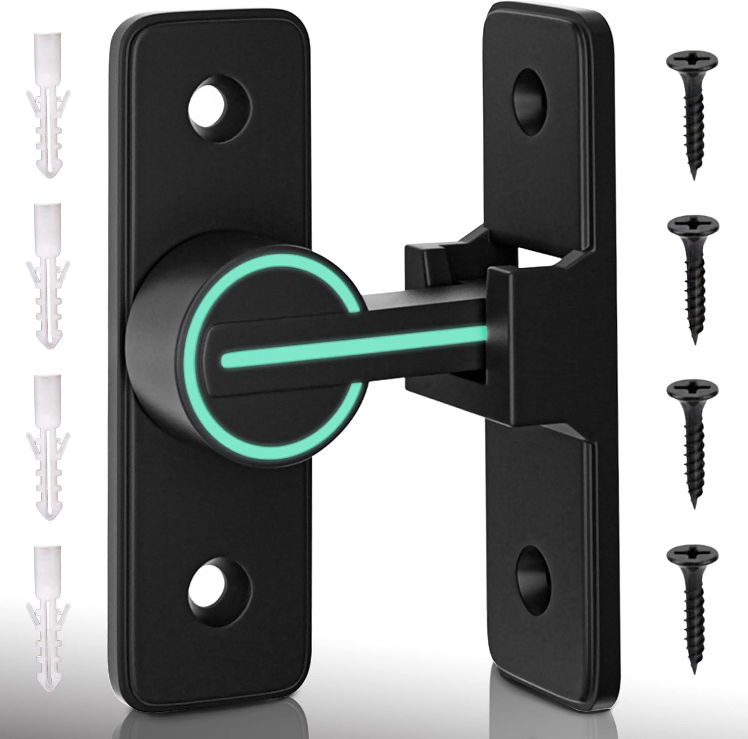 Amazon.com: Indoor Gate Latches, 90 Degree Sliding Gate Latches Door ...