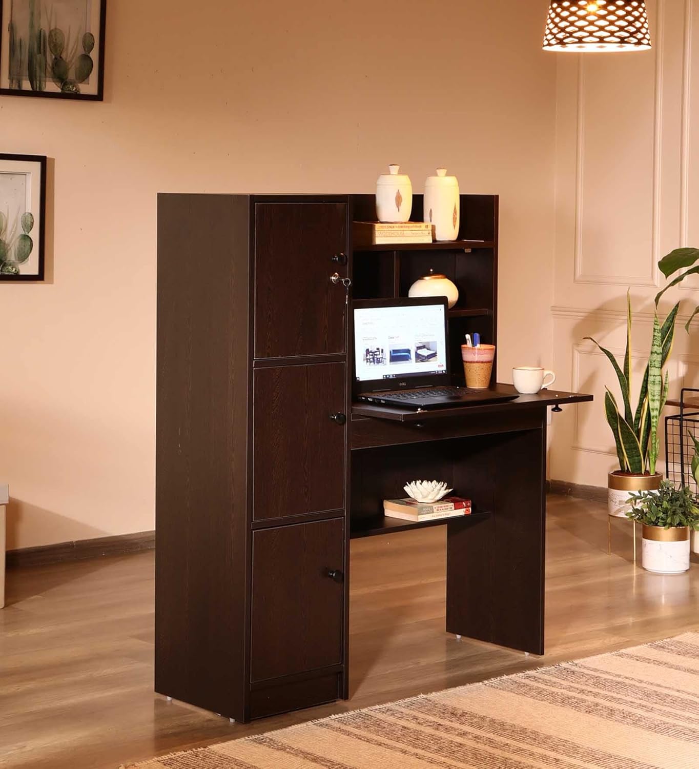 Pepperfry Study Table | Brand: Valuewud | Collection: Neptyne | Color ...