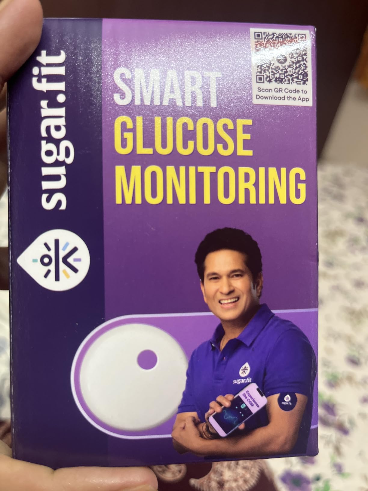 Sugar.fit Smart Glucose Monitoring, Real-Time Blood Sugar Level ...