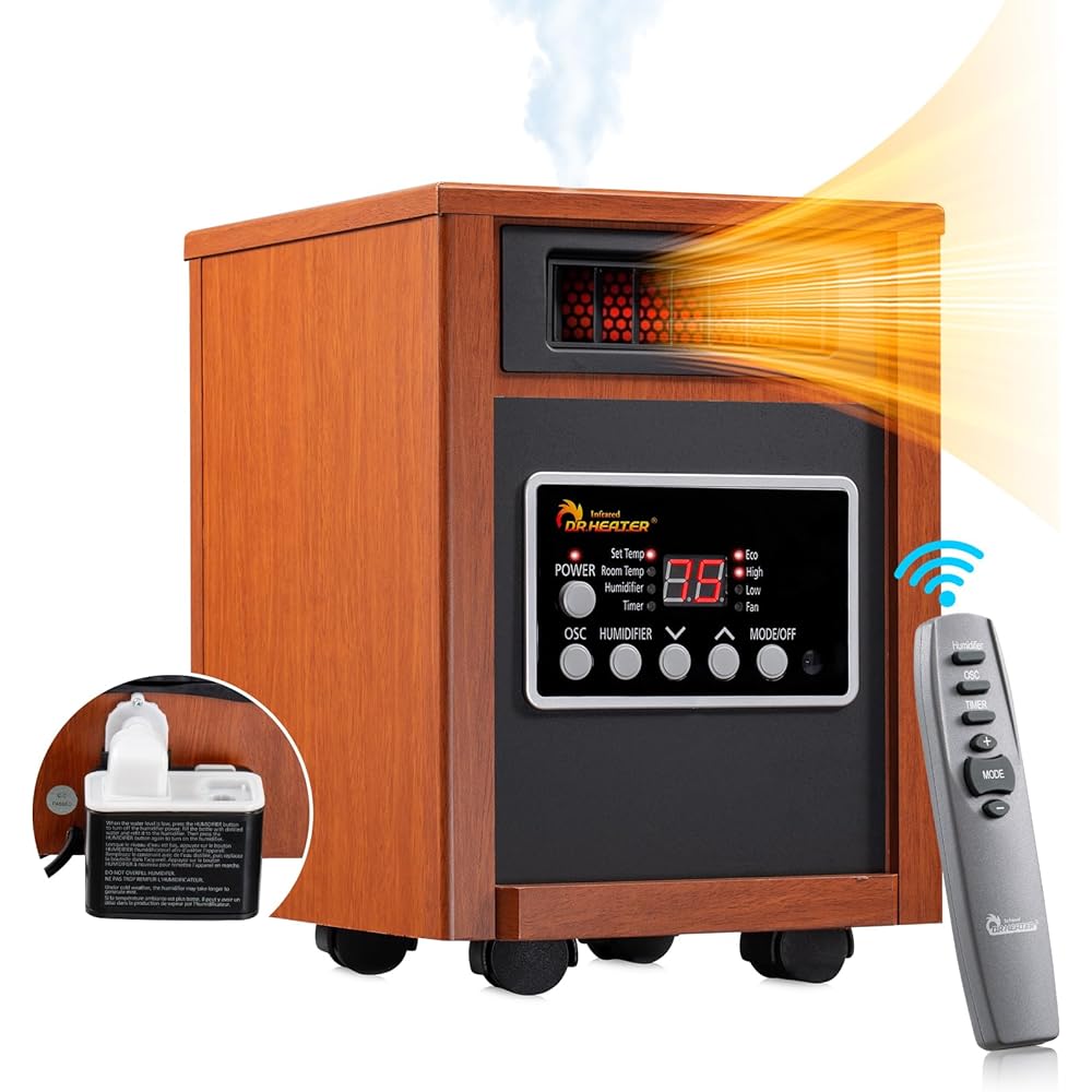 $23/mo - Finance Dr Infrared Heater DR-998, 1500W, Space Heater with ...