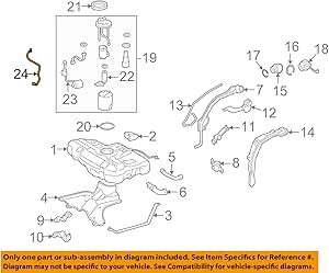 Amazon.com: Genuine Toyota Parts - Tube Sub-Assy, Fuel (77209-02230 ...