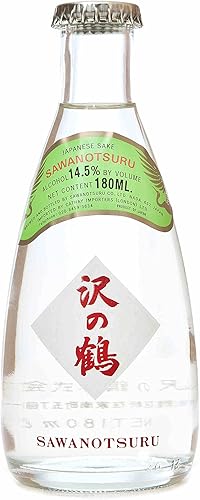 Sake Sawanotsuru 180ml Alc.14.5% x 2 Bots - Made in Japan : Amazon.co ...