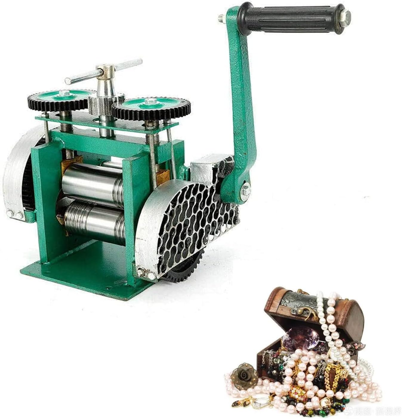 Amazon.com: Rolling Mill Machine Jewelry Making Manual Hand Crank ...