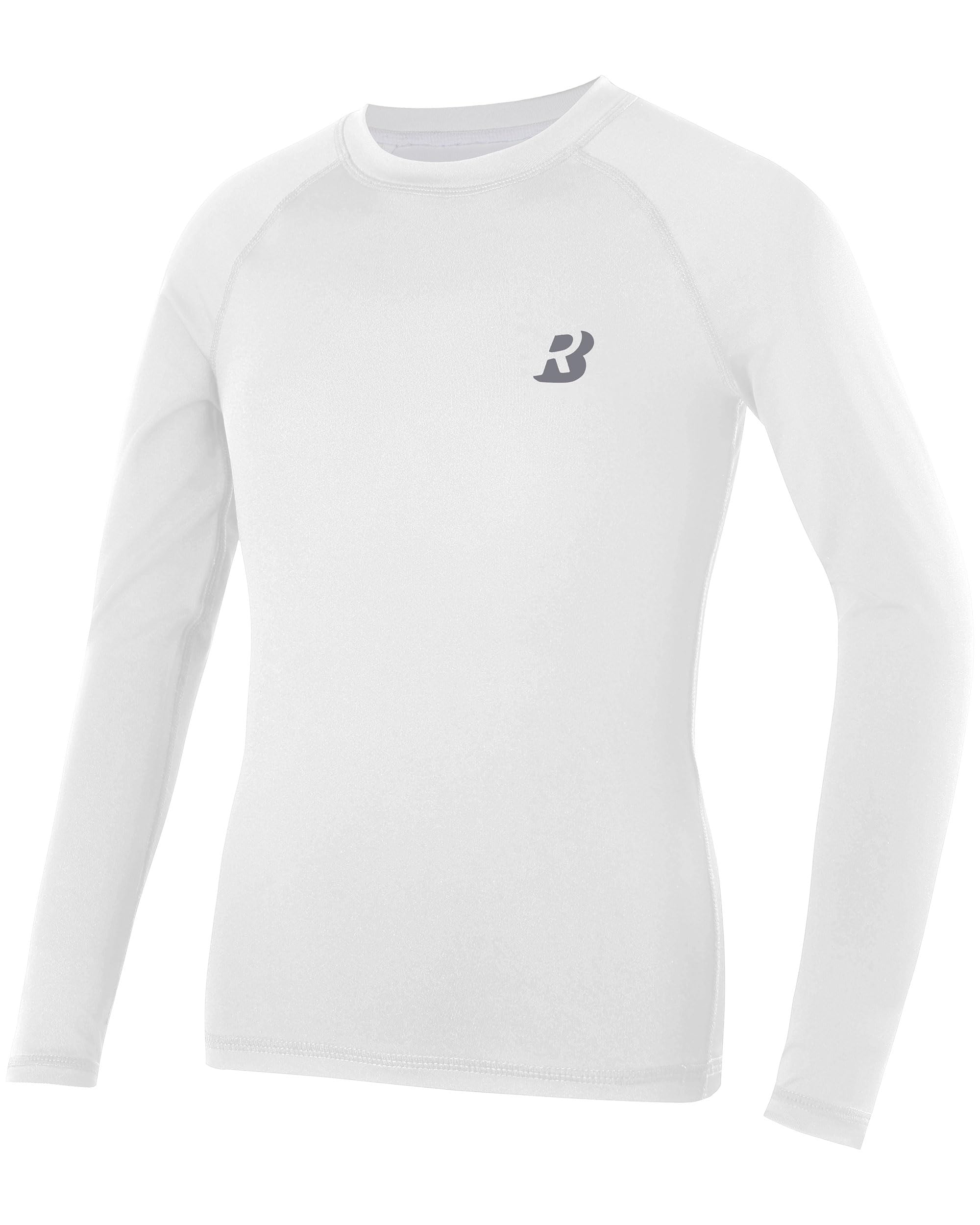 Amazon.com: Roadbox Boys Youth Compression Shirts - Long Sleeve ...
