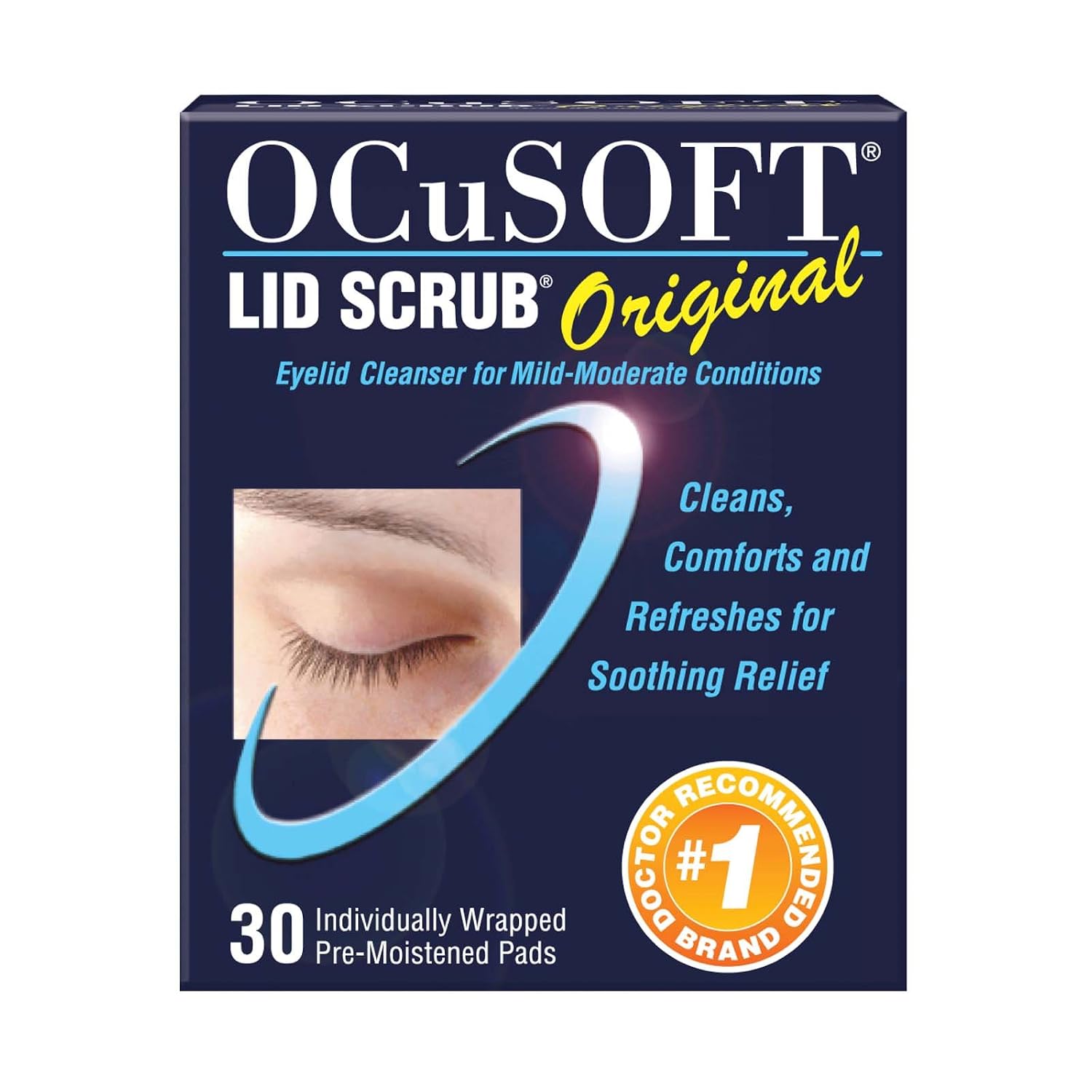 OCuSOFT Lid Scrub Original, Pre-Moistened Pads, 30 Count : Amazon.in ...