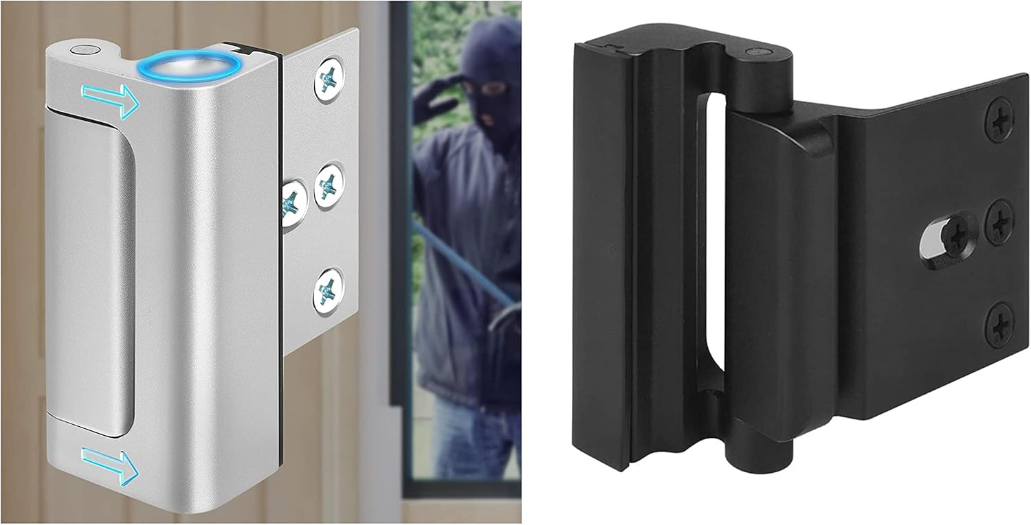 Door Reinforcement Lock Home Security+Door Reinforcement Lock - Amazon.com
