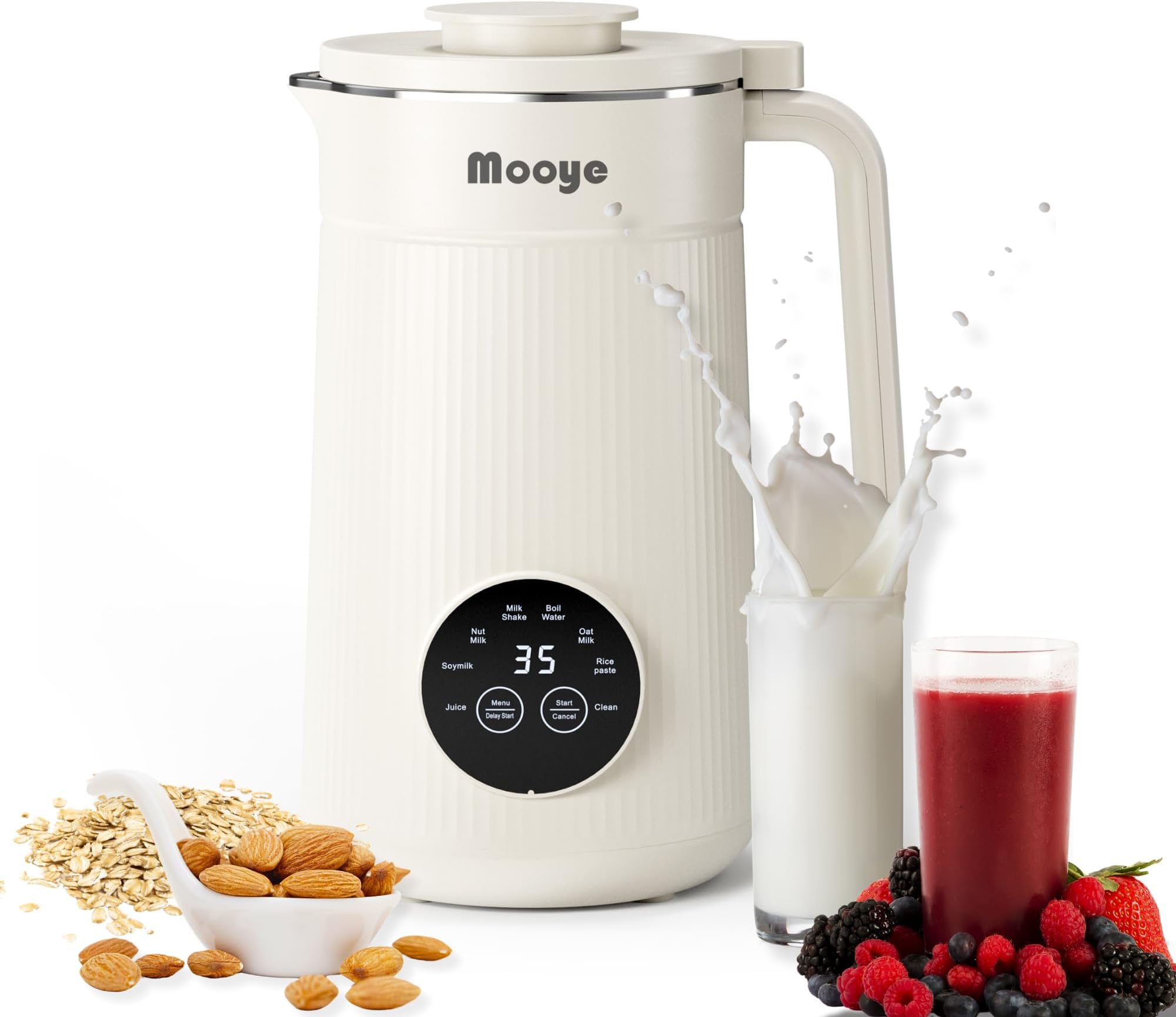 Amazon.com: 60oz Nut Milk Maker Machine,10 in 1 Automatic Soy Milk ...