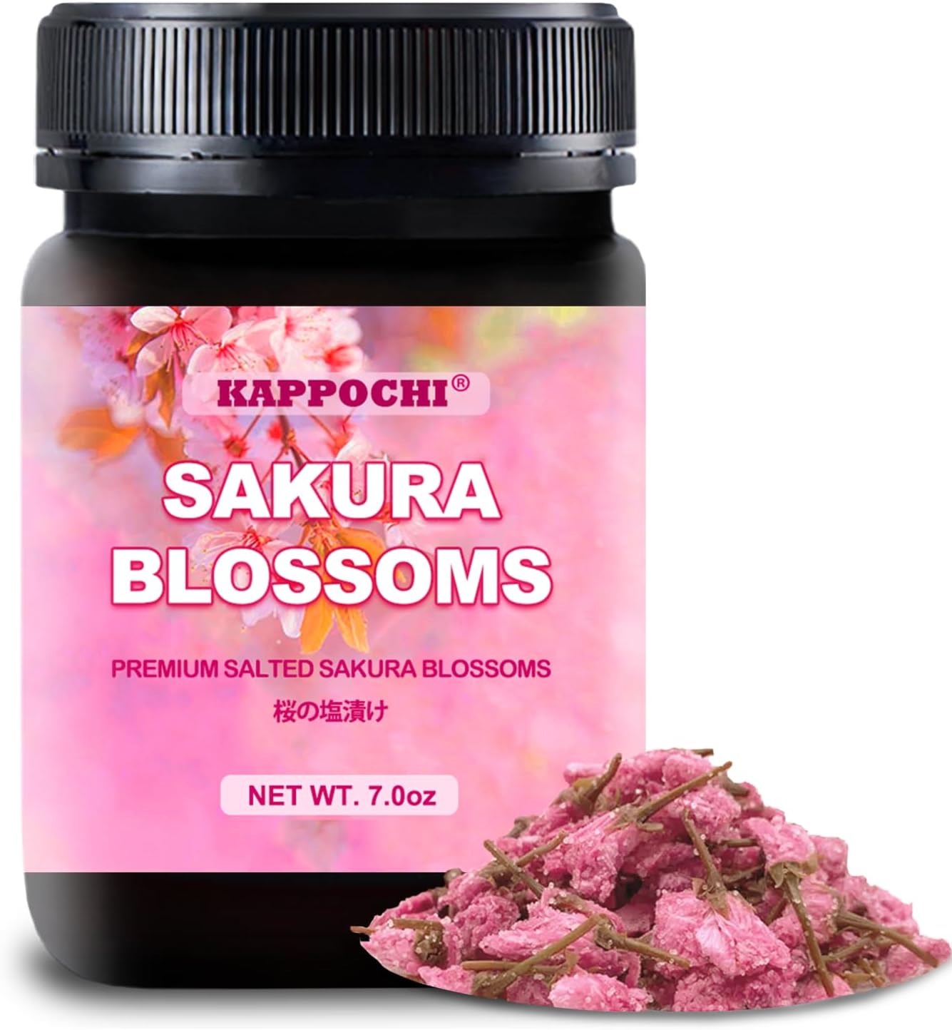 Amazon.com : Salted Sakura Blossoms, Premium Cherry Blossom, Edible ...