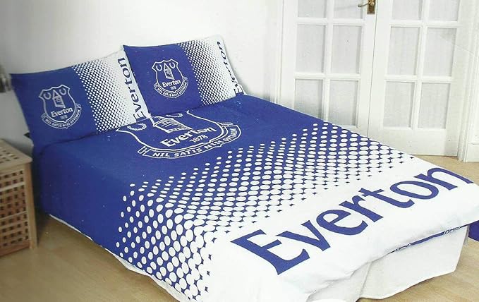 Everton F.C. Double Duvet Set MT : Amazon.co.uk: Home & Kitchen