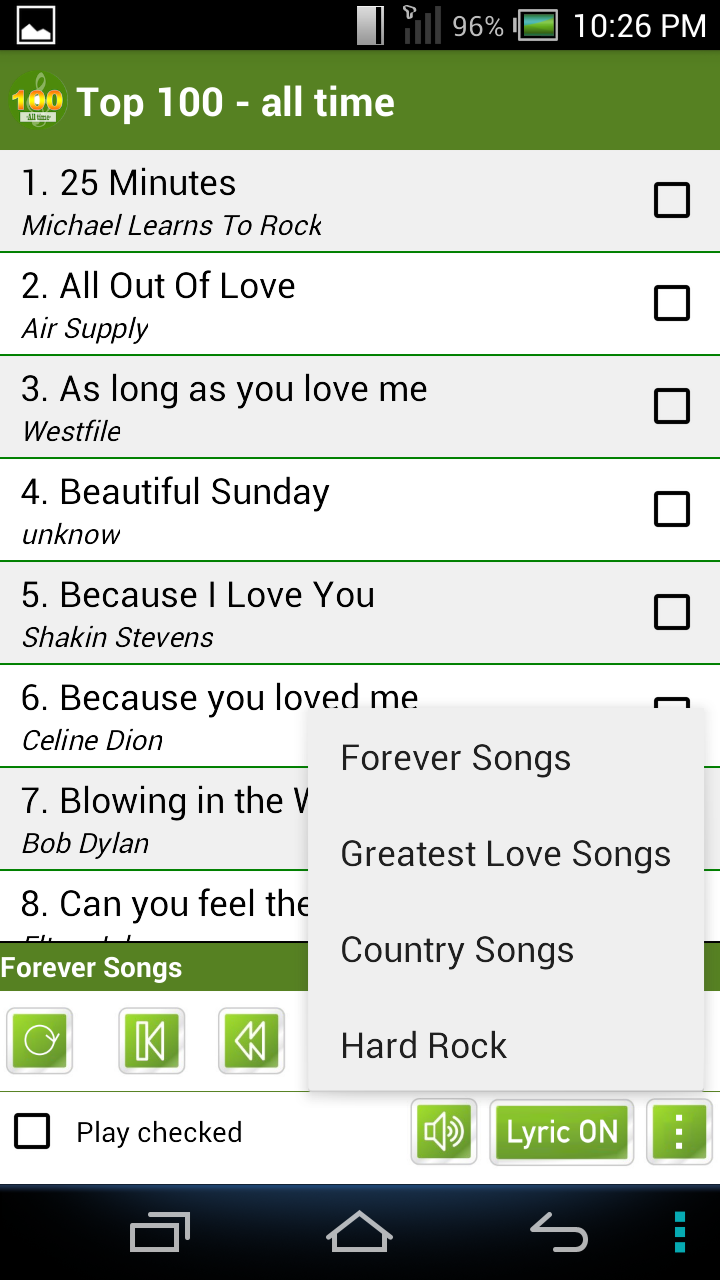 Love Songs Forever in Background and offline listening - App on Amazon ...