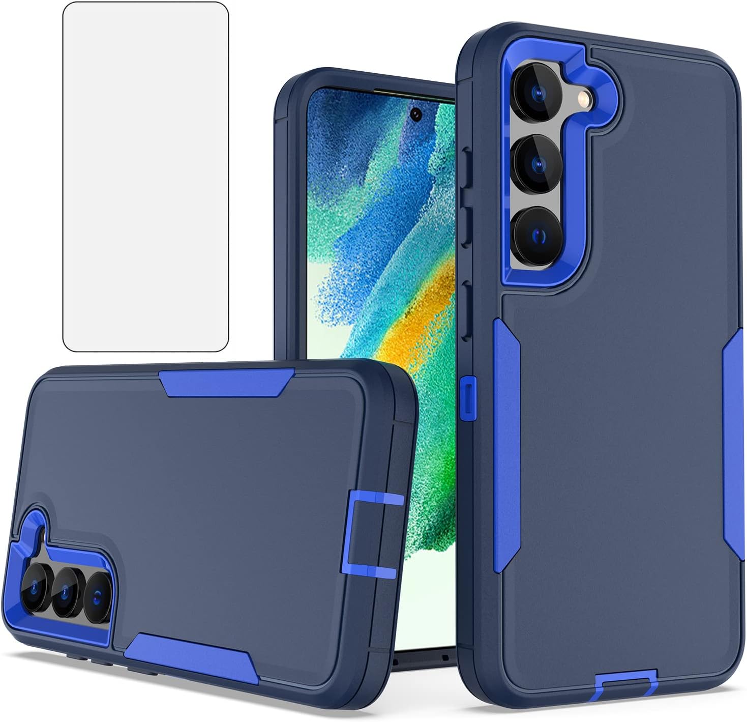 Amazon.com: Asuwish Phone Case for Samsung Galaxy S23 5G with Tempered ...