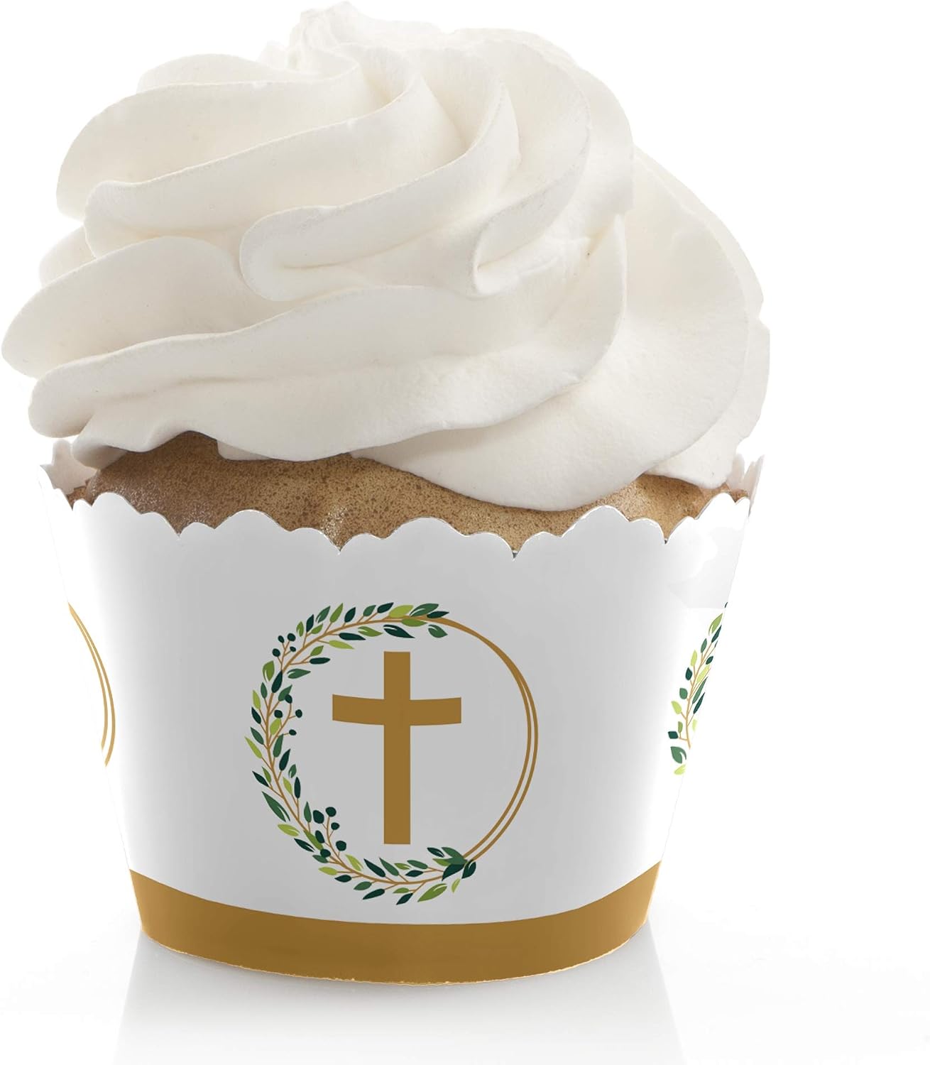 Amazon.com: Big Dot of Happiness Elegant Cross - Religious Party ...