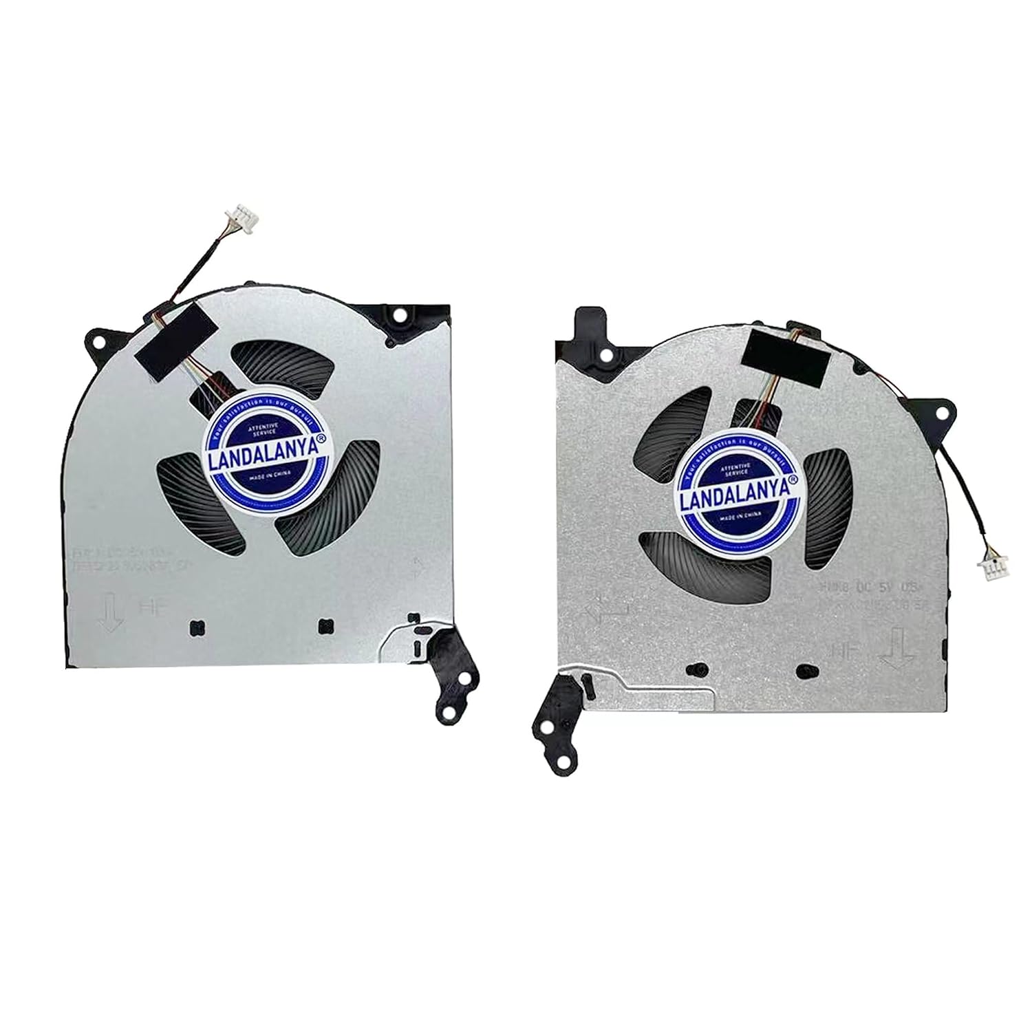 Amazon.com: LANDALANYA New Laptop CPU and GPU Cooling Fan for Lenovo ...