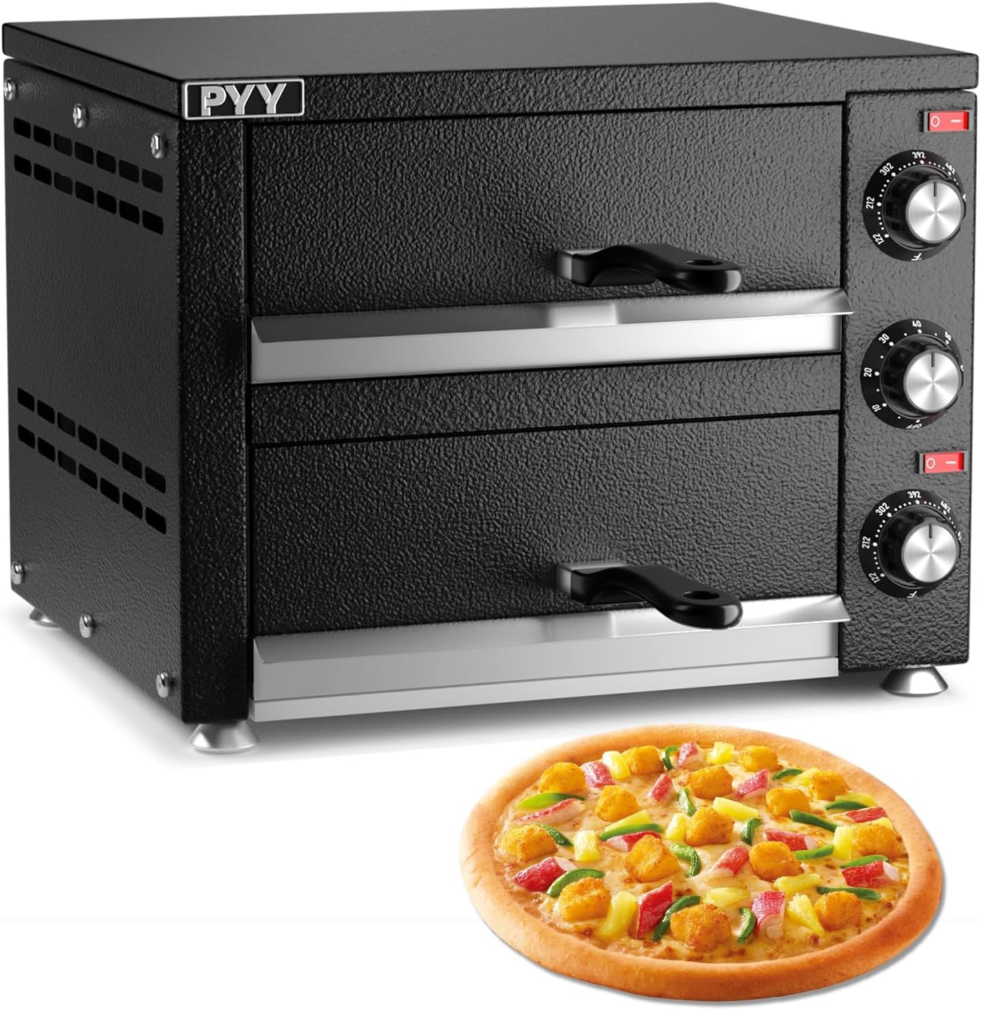 Amazon.com: Countertop Pizza Oven Electric Indoor Pizza Oven Commercial ...