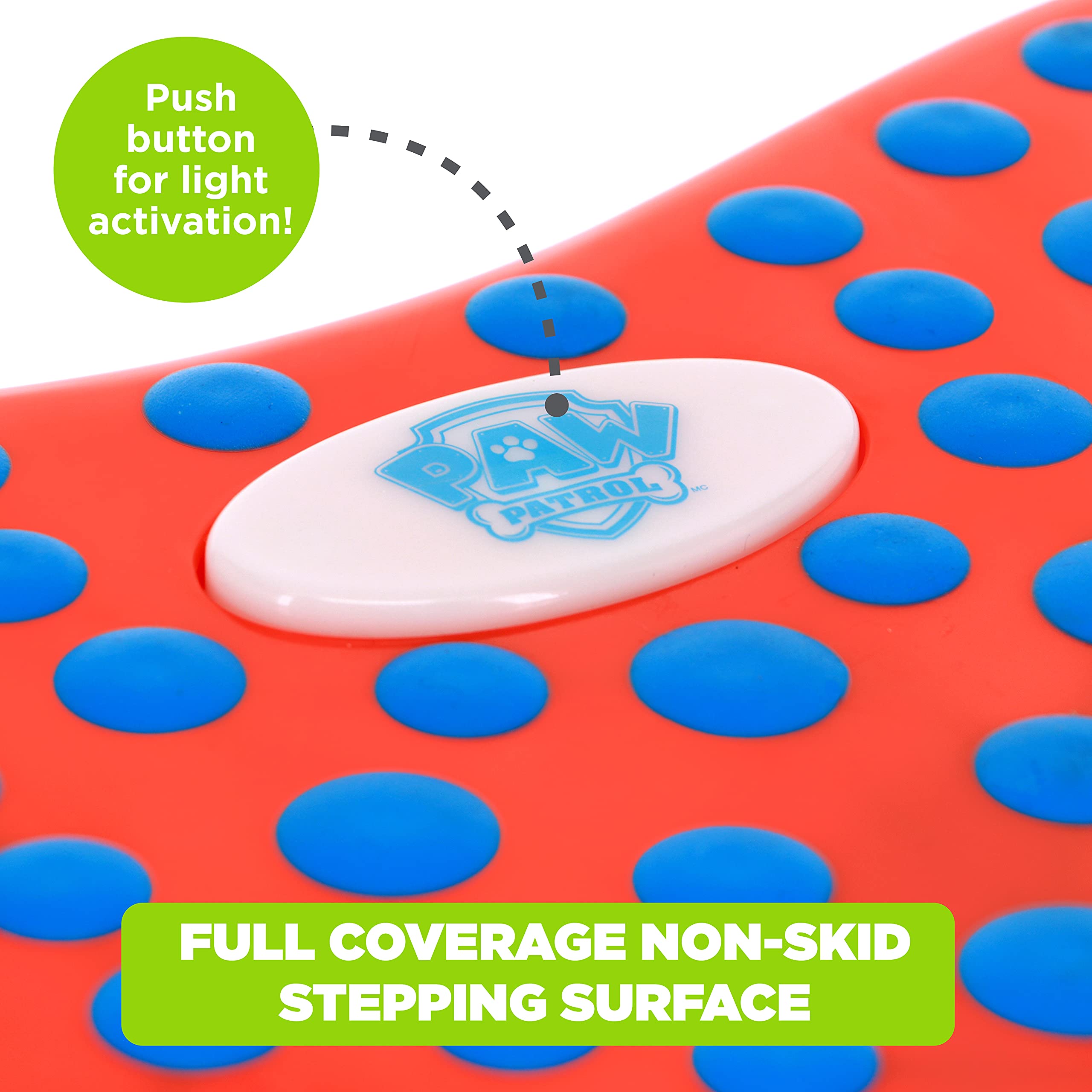 Snapklik.com : Ginsey PAW Patrol Team Paw Step N Glow Step Stool