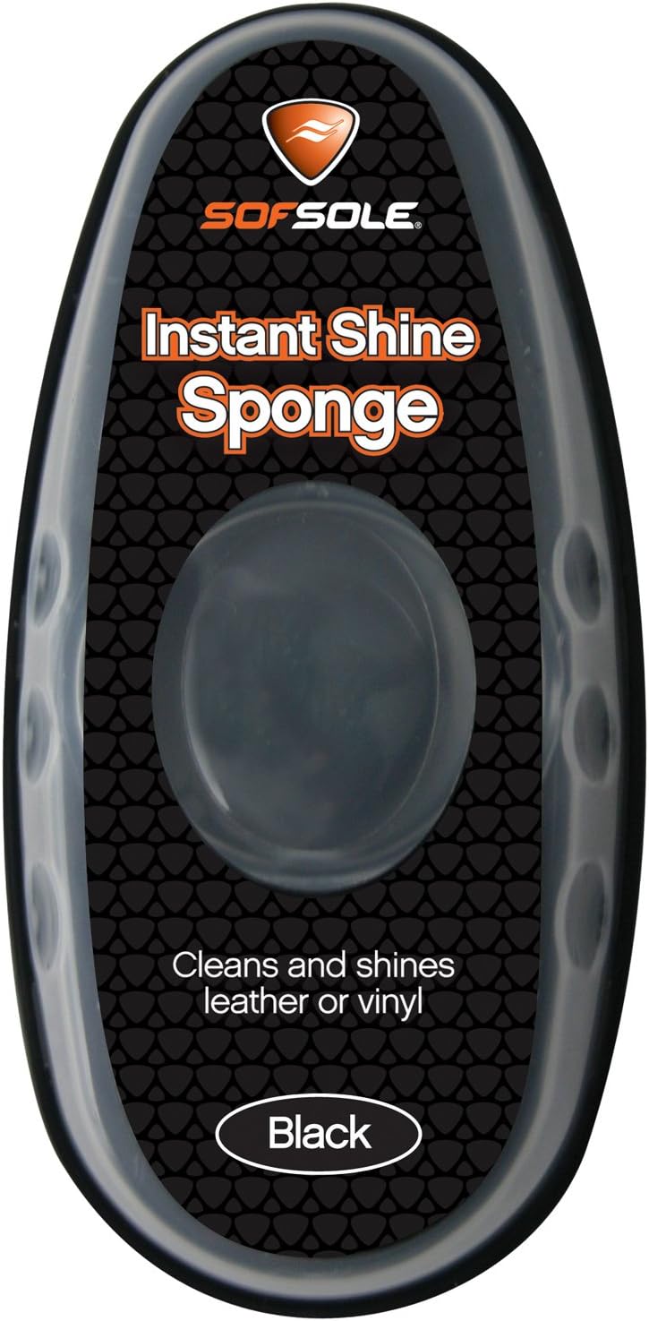 Amazon.com: Sof Sole Instant Shine Sponge, Black : Health & Household