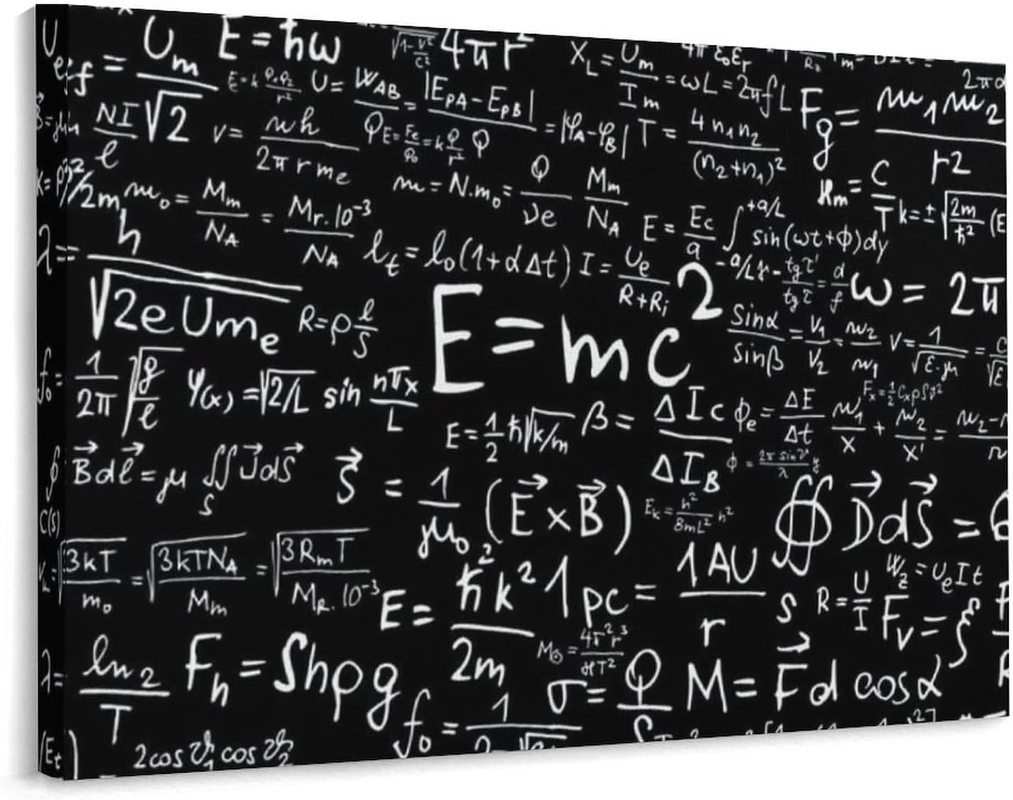Amazon.com: Black and White Research Poster Physics Poster Classroom ...