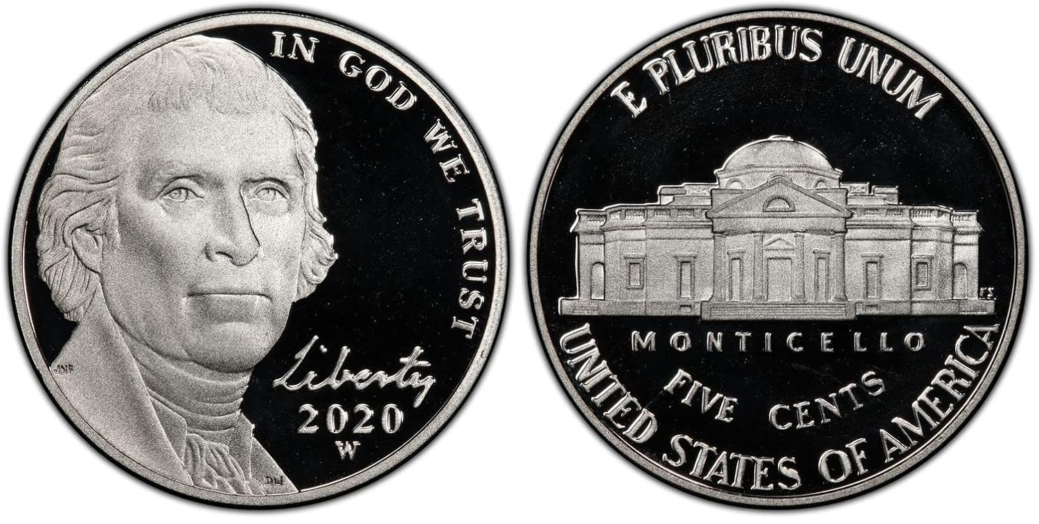 2020 W Jefferson Nickel - West Point Mint - Exceptional Coin - Special ...