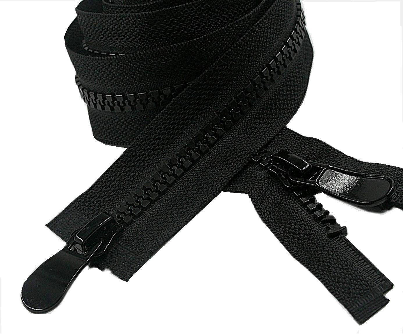 Amazon.com: Leekayer 8# 30 Inch Resin Zipper Two Way Separating Zipper ...
