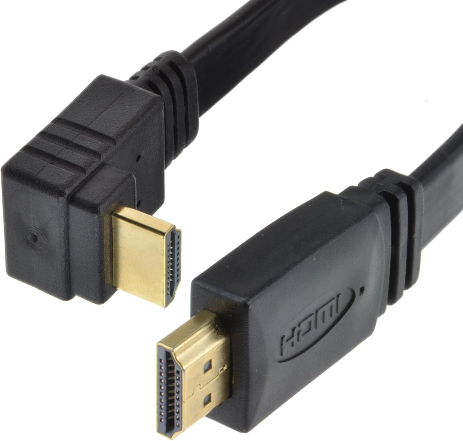 Amazon.com: kenable Flat HDMI Right Angle High Speed Cable for 3D TV 1. ...