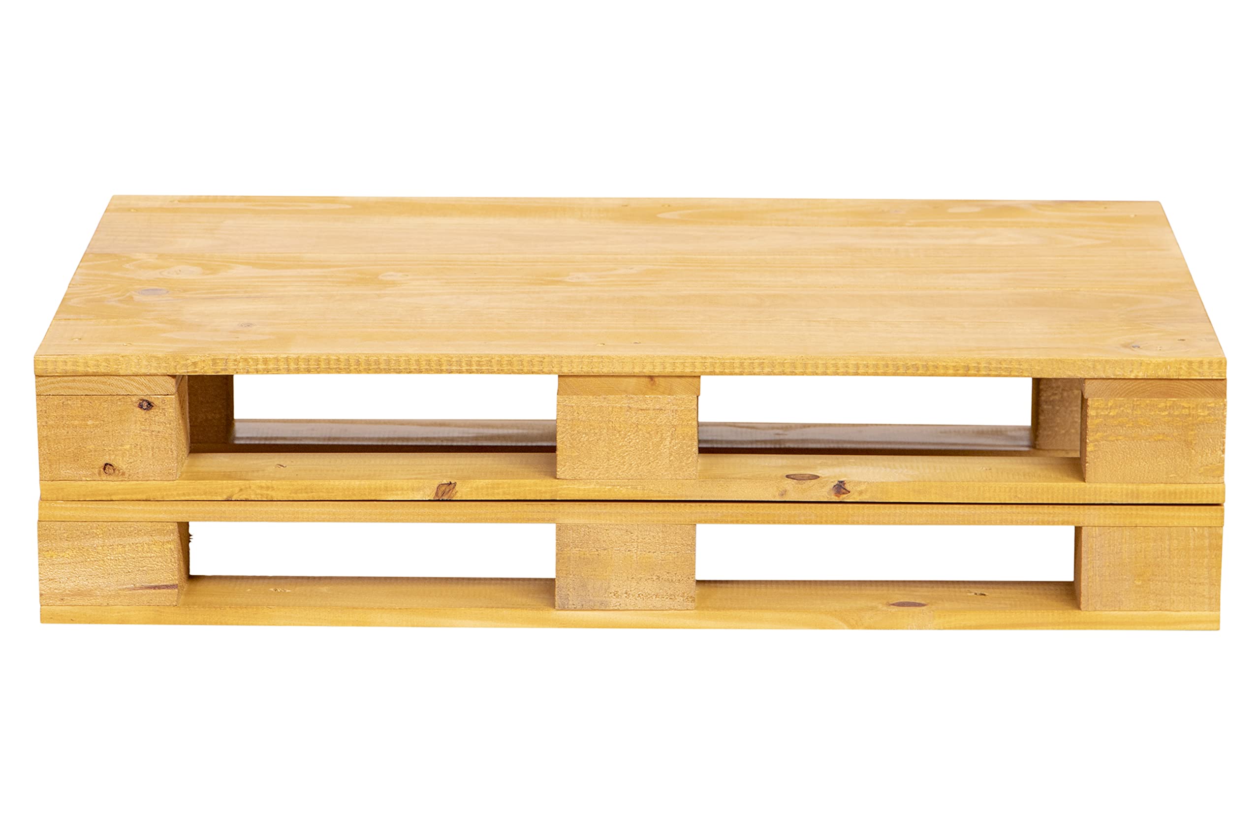 Mesa De Centro De Palets Con Almacenamiento Estilo Shabby Chic Con