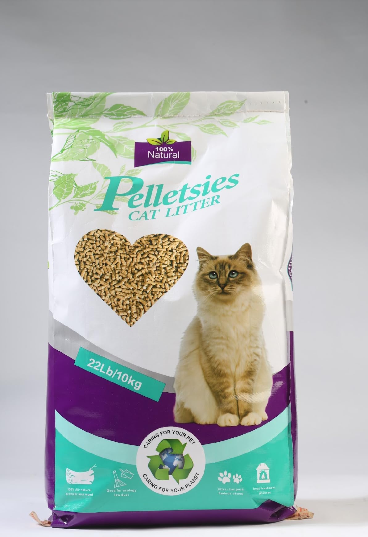 Amazon.com : Pelletsies All Natural Pine Wood Cat Litter – 22 lb Bag ...