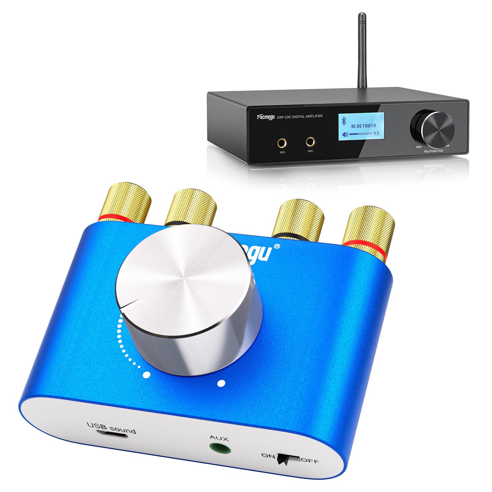 Amazon.com: Facmogu Home Audio Amplifier - F900S + DAP-23C Digital ...