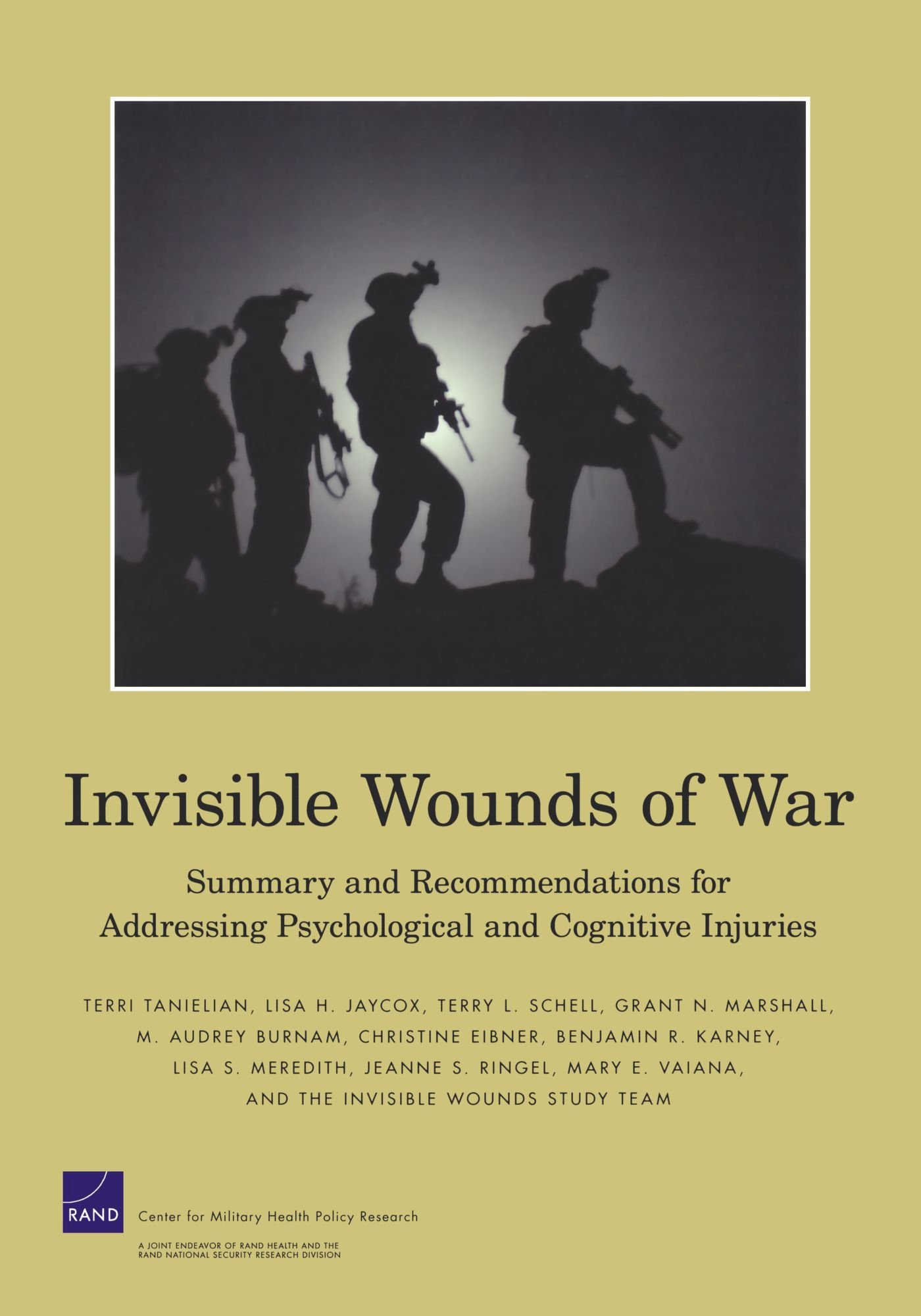 Invisible Wounds: Summary and Recommendations for Addressing ...