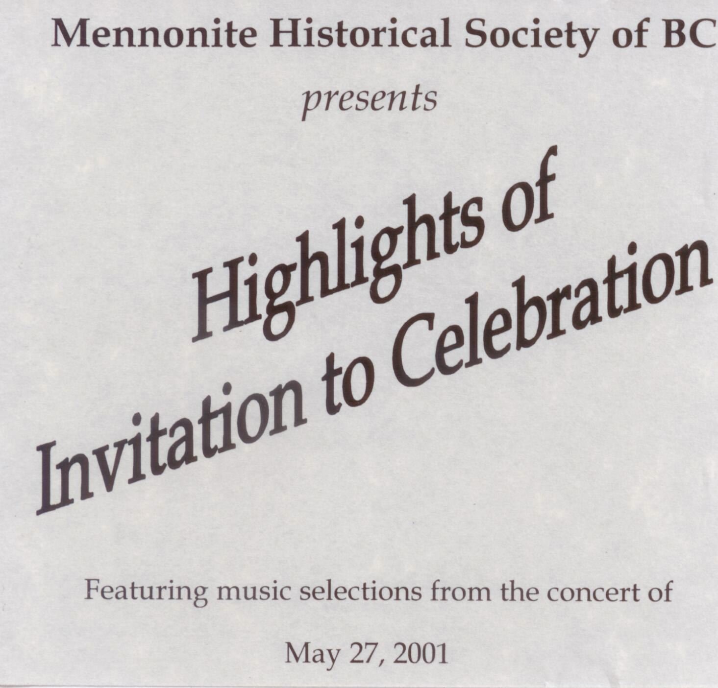 various choirs, various composers and arranges, Bill Reimer, Holda Fast ...