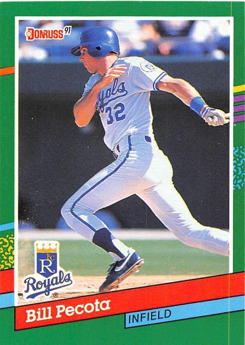 Amazon.com: 1991 Donruss #672 Bill Pecota : Collectibles & Fine Art