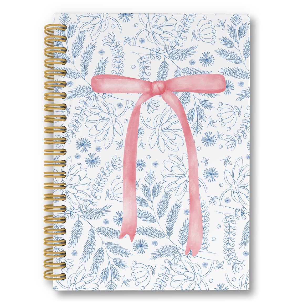 Amazon.com : laveliabel Pink Bow Coquette Notebook Journal, Girly ...